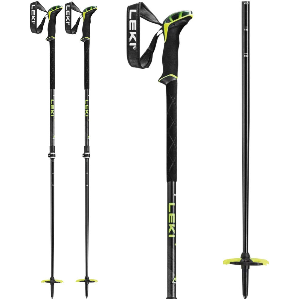 LEKI GUIDE 2 BLACK NEON YELLOW 22/23 110MM -150MM – Regal Bike